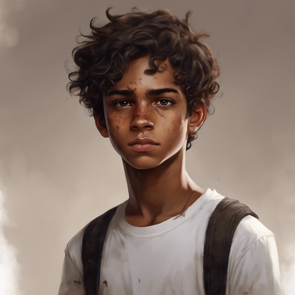 16 year old brown boy with Fanart