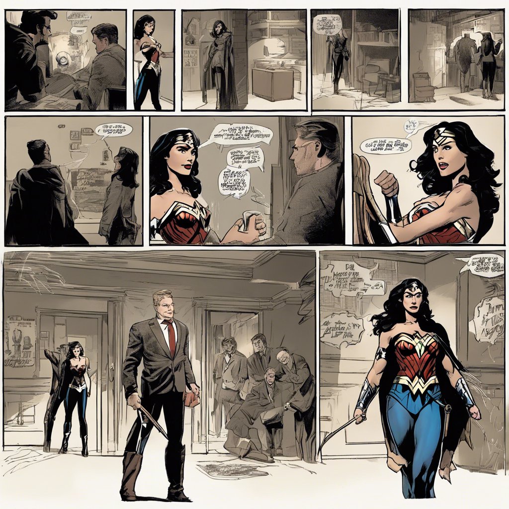 Diana Prince aka Wonder Woman. She Fanart