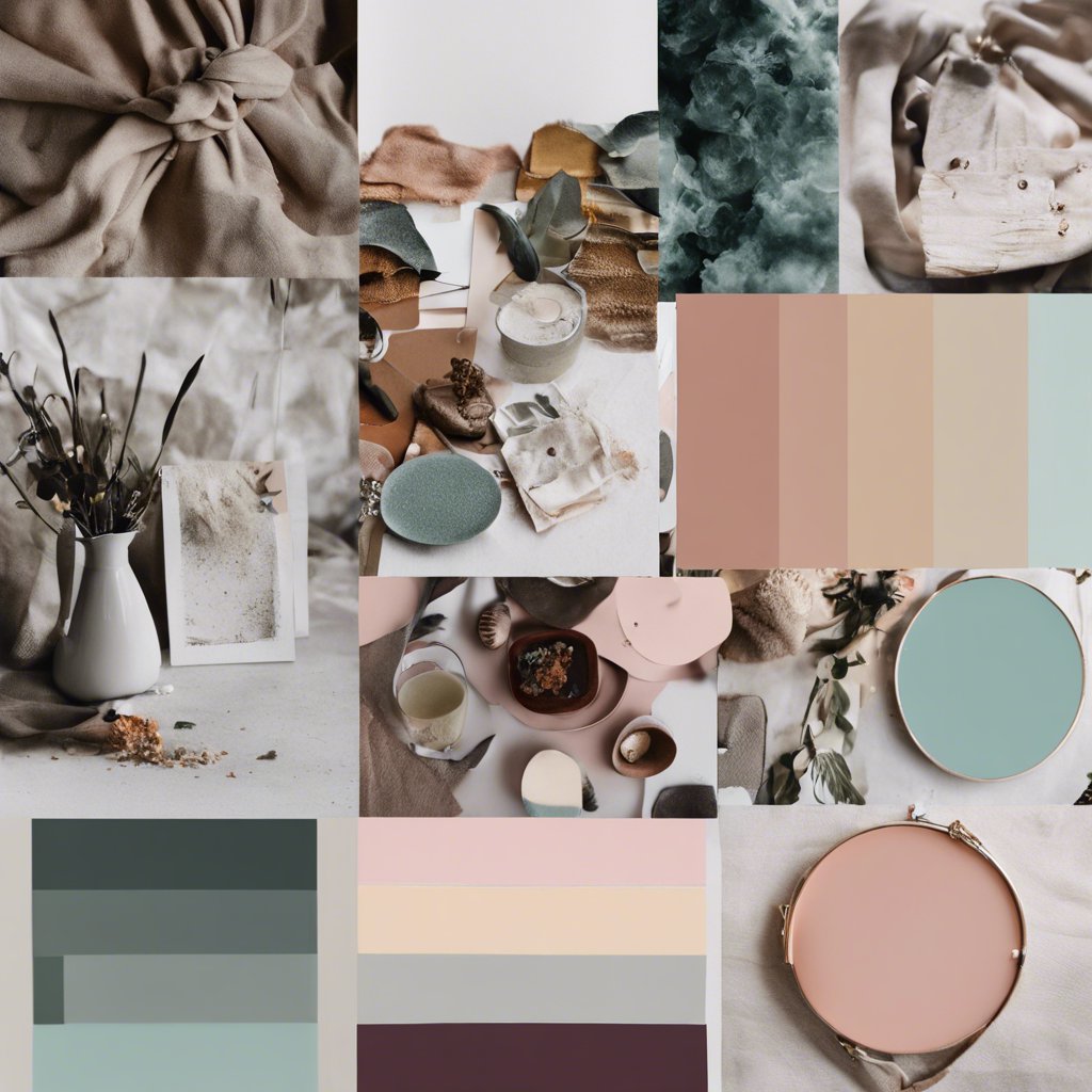 Explore Muted Color Palette Mood Board Fanart