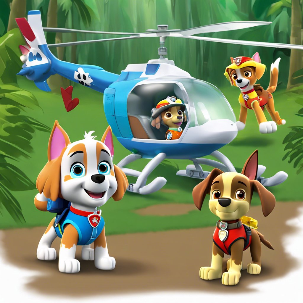 Paw patrol brandy and Mr whiskers Fanart